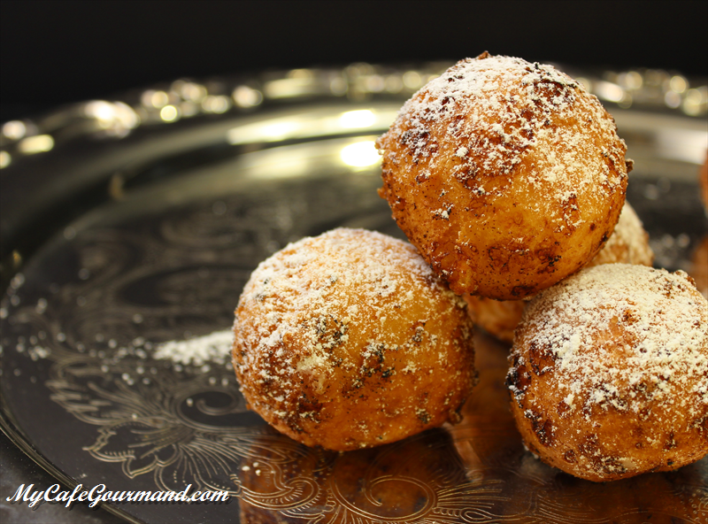 Ponchiki (Russian Doughnuts) - My Café Gourmand