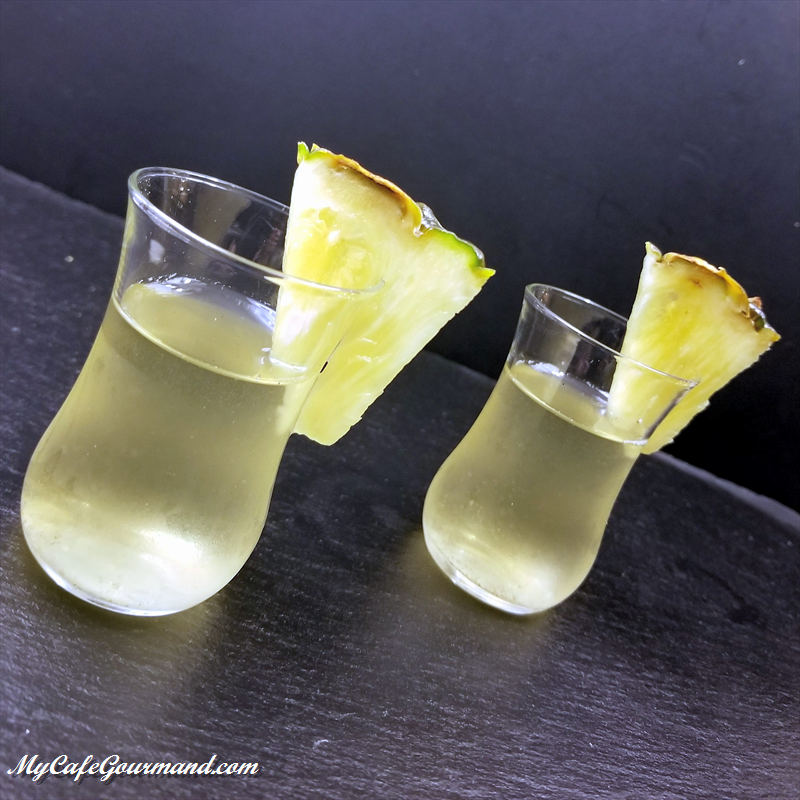 Vodka à l'ananas - Mon Café Gourmand