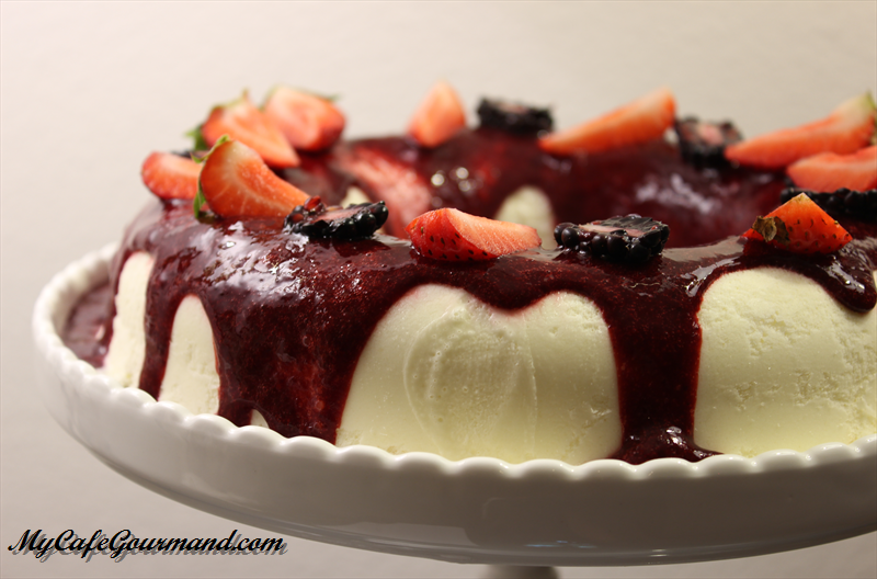 Ice Cream Cake Iceberg - My Café Gourmand