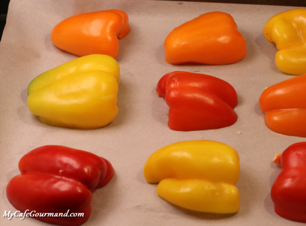 Italian bell pepper salad - My Café Gourmand