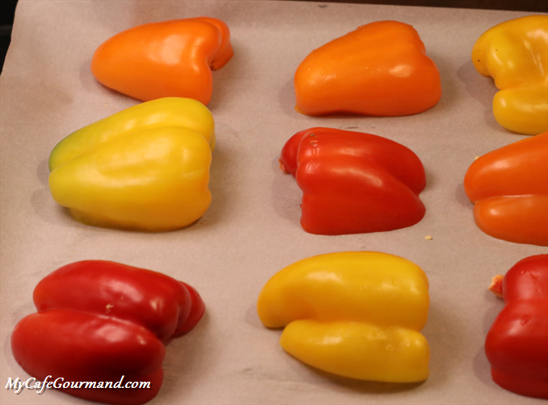 Italian bell pepper salad - My Café Gourmand